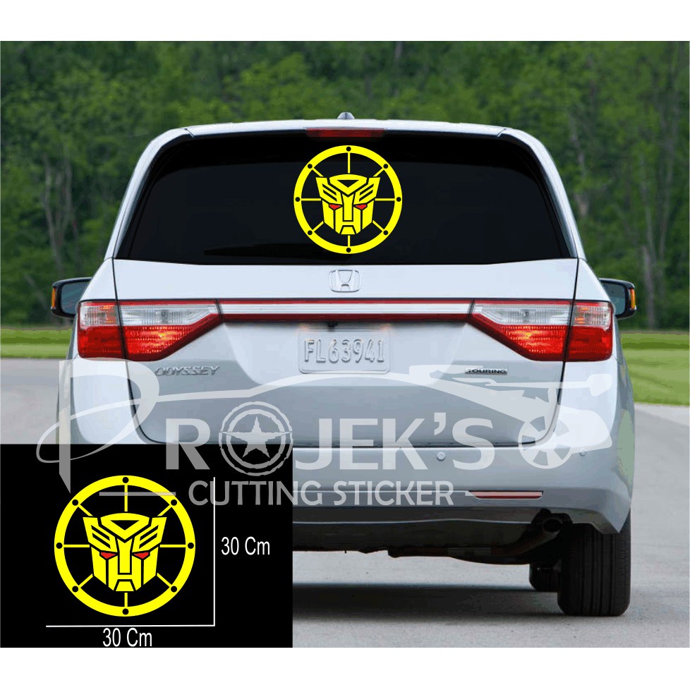 Jual Cutting sticker Mobil stiker transformers | Shopee Indonesia