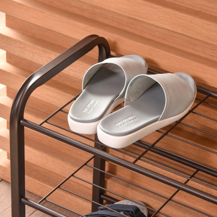 Jual INFORMA - RAK SEPATU-BARTON 3 TIER SHOE RACK DARK BROWN | Shopee ...