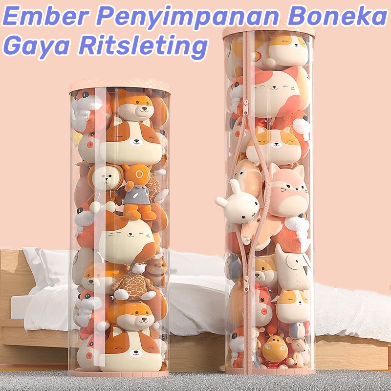 Jual Doll Houses 50CM-150CM Doll Storage Silinder Transparan Tabung ...