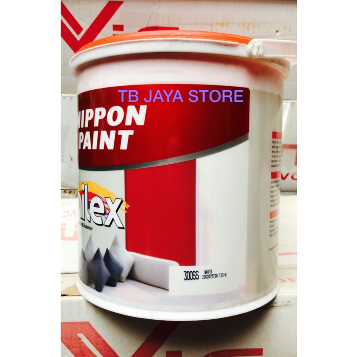 Jual NIPPON VINILEX VINILEX KEMBANG 5 KG CAT TEMBOK VINILEX PUTIH 300S - Putih 300, 5 KG ...