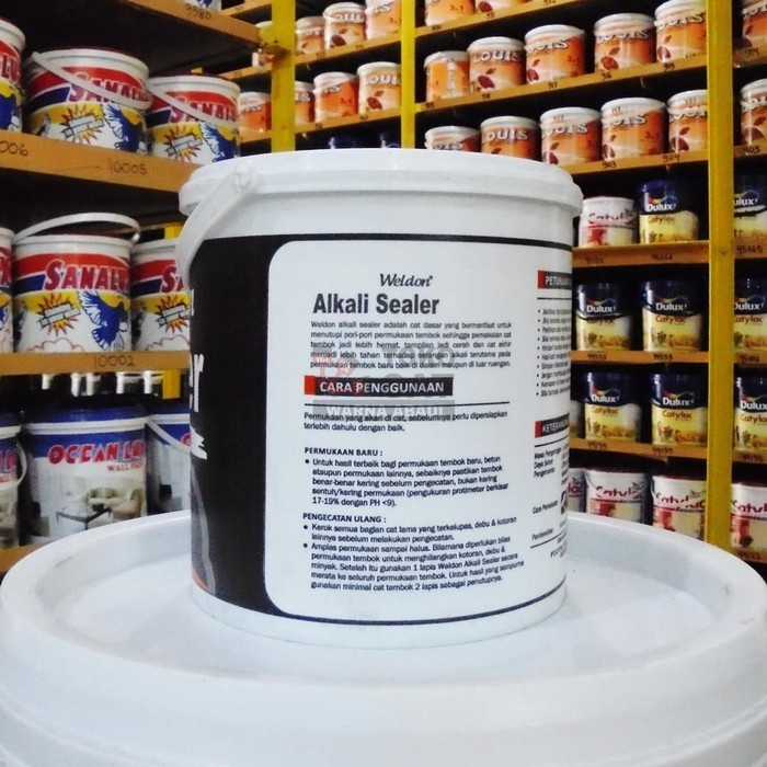 Jual Cat Alkali Sealer Weldon 5 Kg Untuk Cat Dasar Dinding Baru ...