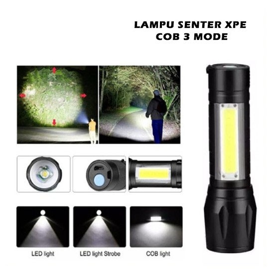 Jual Lampu Senter SWAT Mini LED / Mini senter swat / Senter swat mini ...