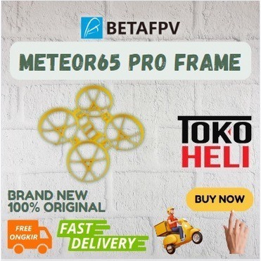 Jual Meteor65 Pro Micro FPV Brushless Whoop 65mm Frame Yellow | Shopee ...