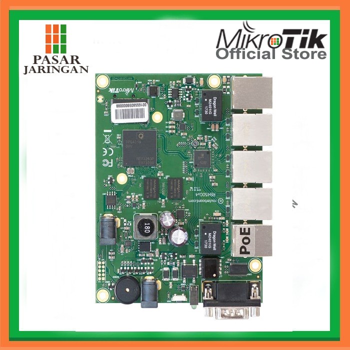Jual Mikrotik RB450Gx4 Router Indoor RouterOS | Shopee Indonesia