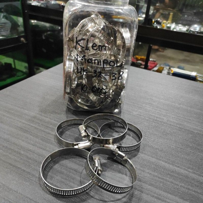 Jual klem manipol karbu ukuran 32 - 38 ( BISA COD ) | Shopee Indonesia