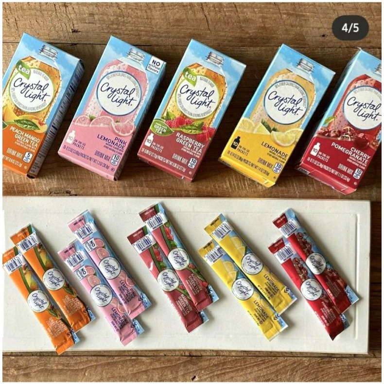 Jual Crystal Light Minuman Bebas Gula Rendah Kalori Diet | Shopee Indonesia