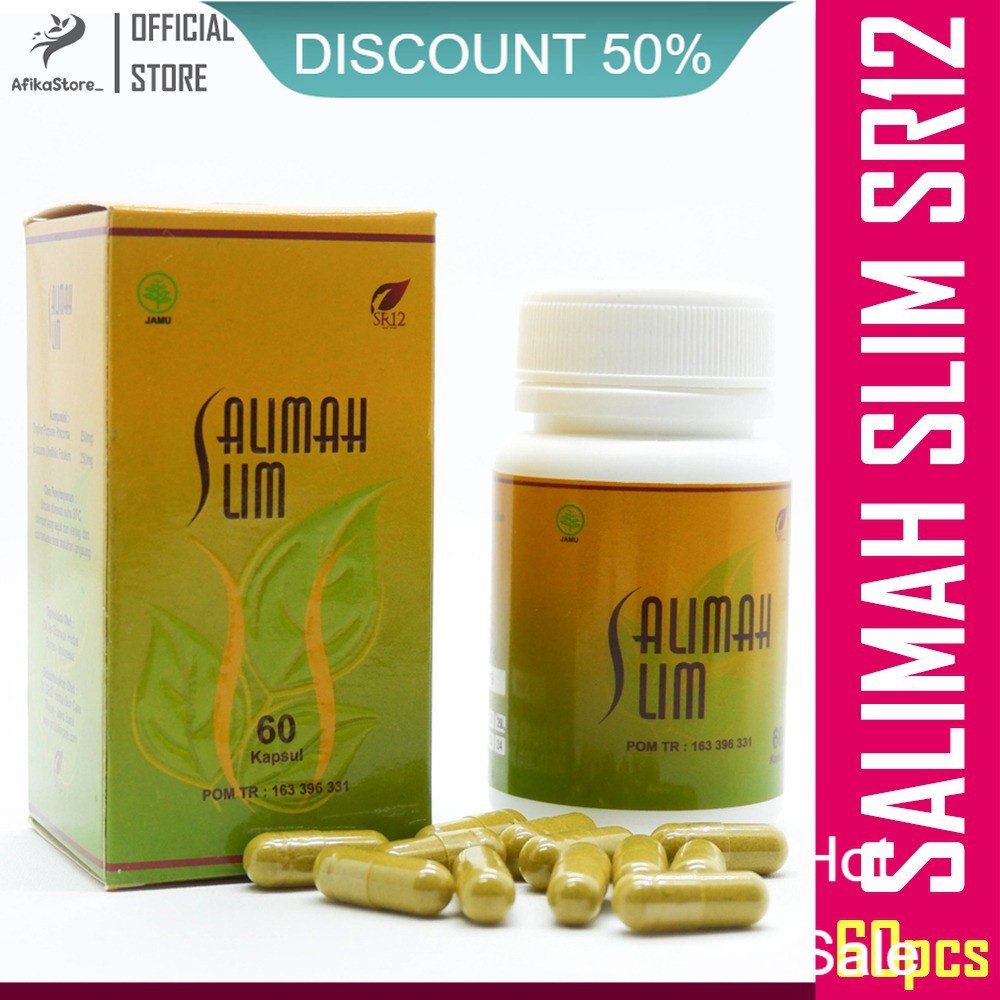 Jual Salimah Slim SR12 Obat Diet Mengurangi Lemak dan Kolestrol Penurun ...