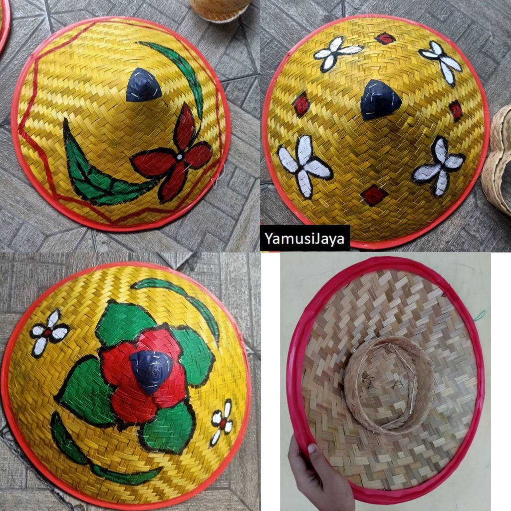 Jual [ MURAH ] TOPI CAPING ANAK - CAPING TUDUNG CAPING PETANI - CAPING ...