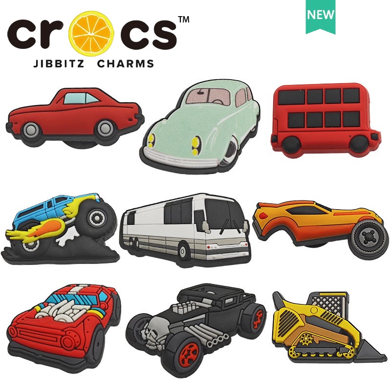 Jual Jibbitz crocs Car Series Shoe Buckle Shoes Flower Cartoon Car DIY ...
