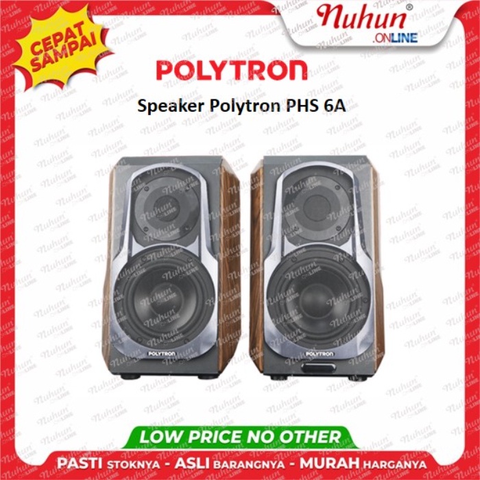 Jual POLYTRON PHS 6A / PHS-6A / PHS6A AUDIO BOOKSHELF BLUETOOTH SPEAKER | Shopee Indonesia