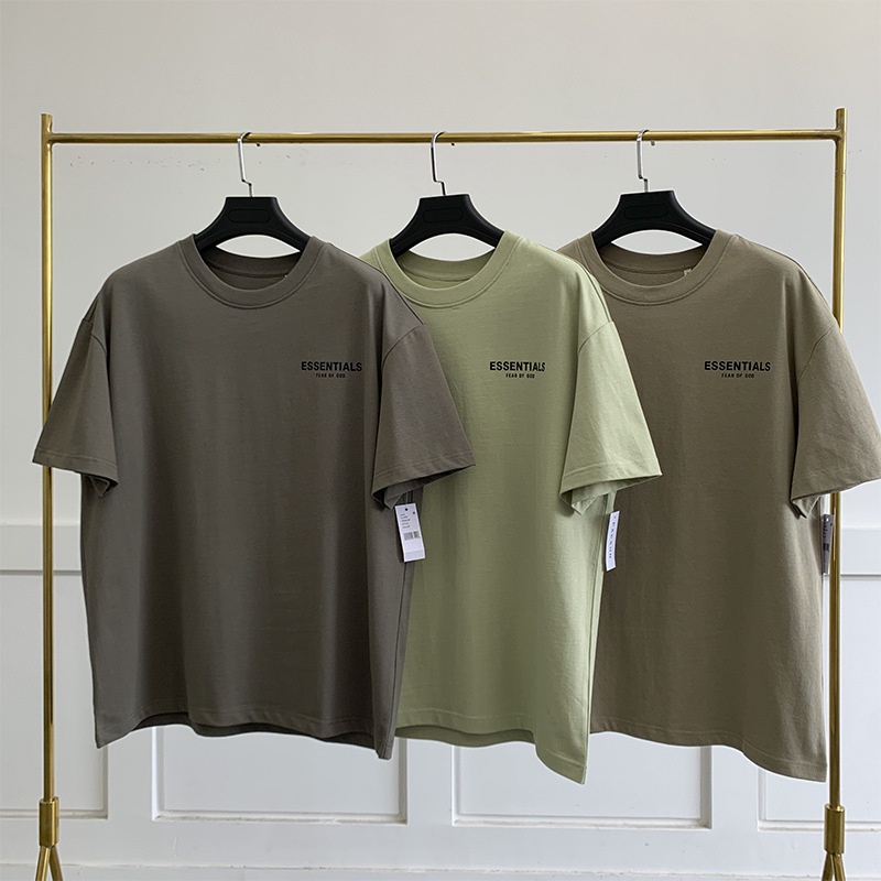 Jual FOG ESSENTIALS basic small LOGO loose short-sleeved T-shirt FEAR ...