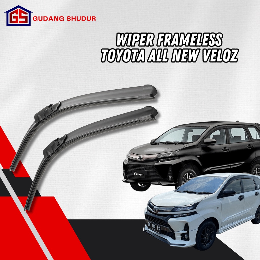Jual Wiper Mobil Frameless Toyota Avanza Veloz 2021 - Sekarang Sepasang 2 PCS Kiri dan Kanan ...
