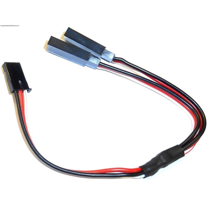 Jual Kabel Y servo Futaba Connector Konektor 15cm 150mm arduino Cable ...