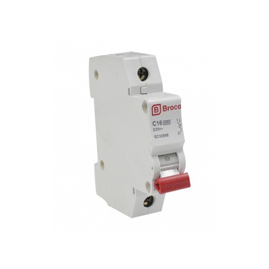 Jual mcb broco c16 mcb saklar listrik broco c16 ampere 1 phase mcb listrik Ori | Shopee Indonesia