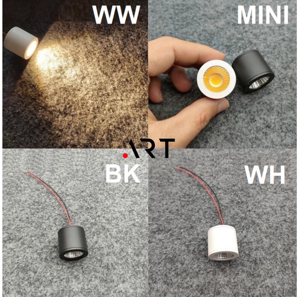 Jual Lampu Sorot Mini outbow / Lampu Downlight Mini 220v 3w | Shopee ...