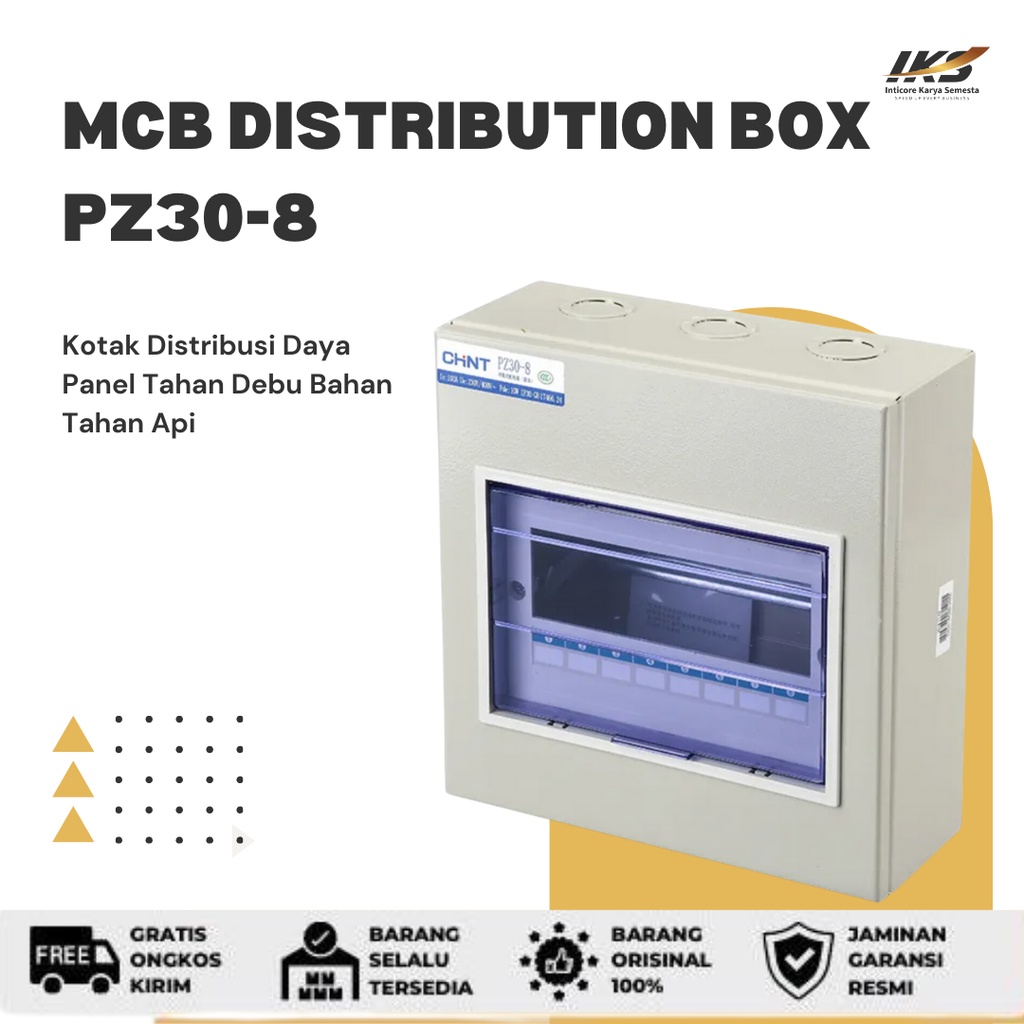 Jual MCB Grup Distribution Box PZ30-8 Circuit Box Wiring Box | Shopee Indonesia