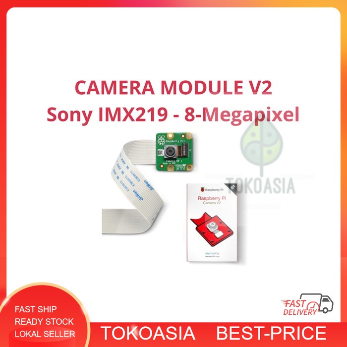 Jual Raspberry Pi Camera Module V2 - Sony IMX219 - 8 MegaPixel | Shopee ...