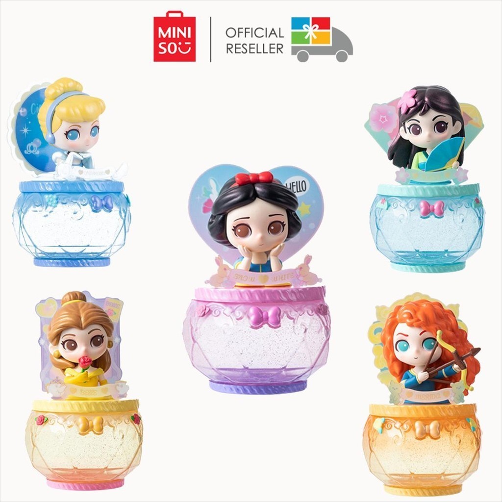 Jual MINISO x DISNEY Princess Blind Box / Series Dream and Flower Theme | Shopee Indonesia