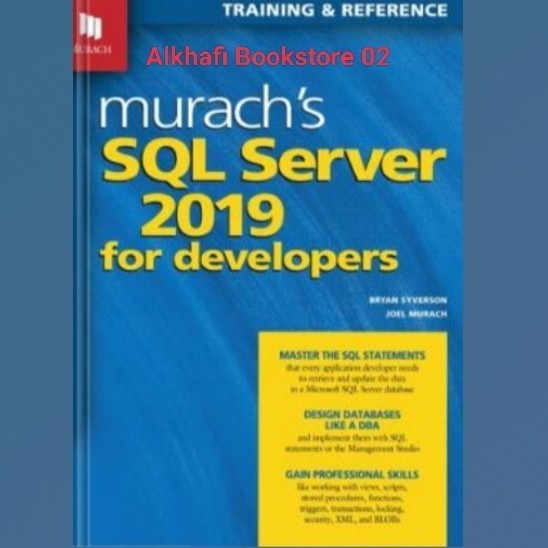 Jual Buku Murach's SQL Server 2019 for Developers | Shopee Indonesia