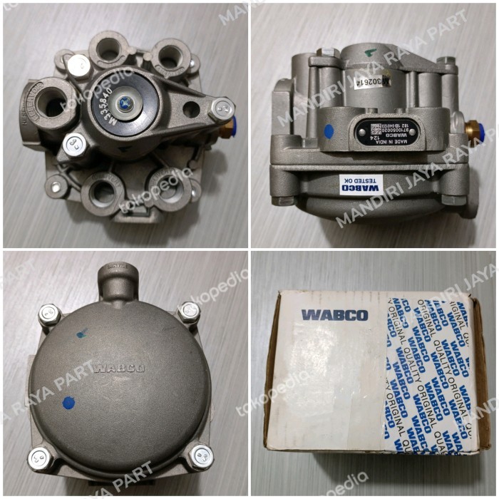 Jual VALVE KURA KURA BUNTUT TRAILER VALVE RE6 WABCO ORIGINAL 9710050020 ...