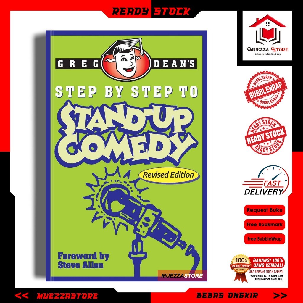 Jual Greg dean Step by step stand up comedy by Greg Dean (Indonesia ...
