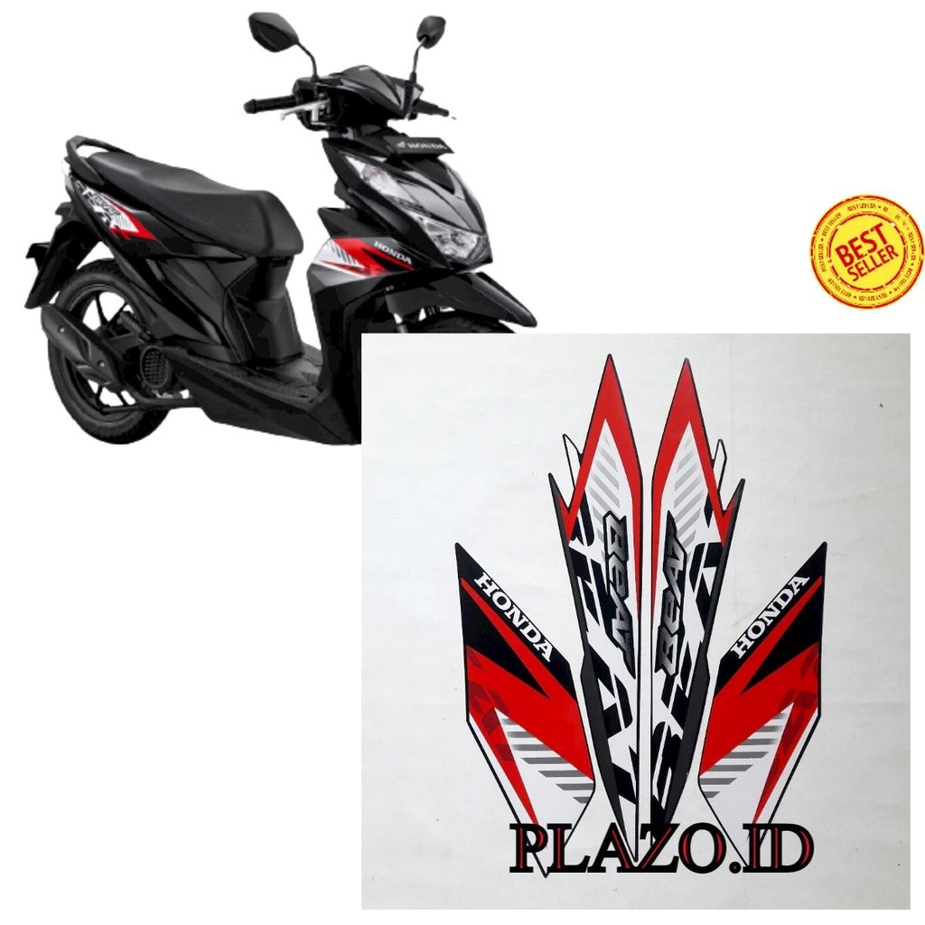 Jual Striping Stiker Polet body lis motor Honda beat fi 2023 cbs full ...