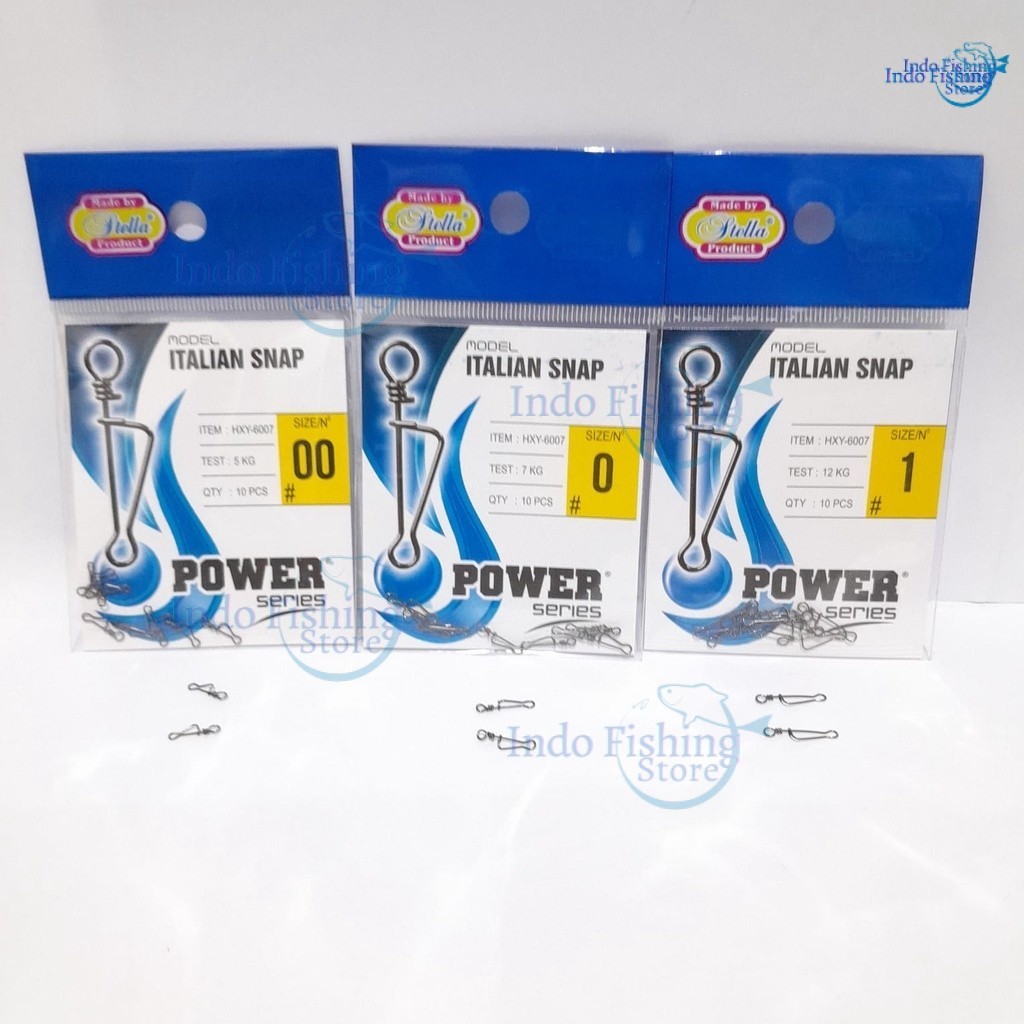 Jual ITALIAN SNAP Pelampung / Peniti Pelampung Power Series Stella ...