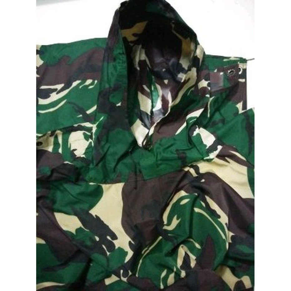 Jual Ponco Loreng Ponco Loreng Jatah Tni Jas Hujan Loreng Standar TNI ...