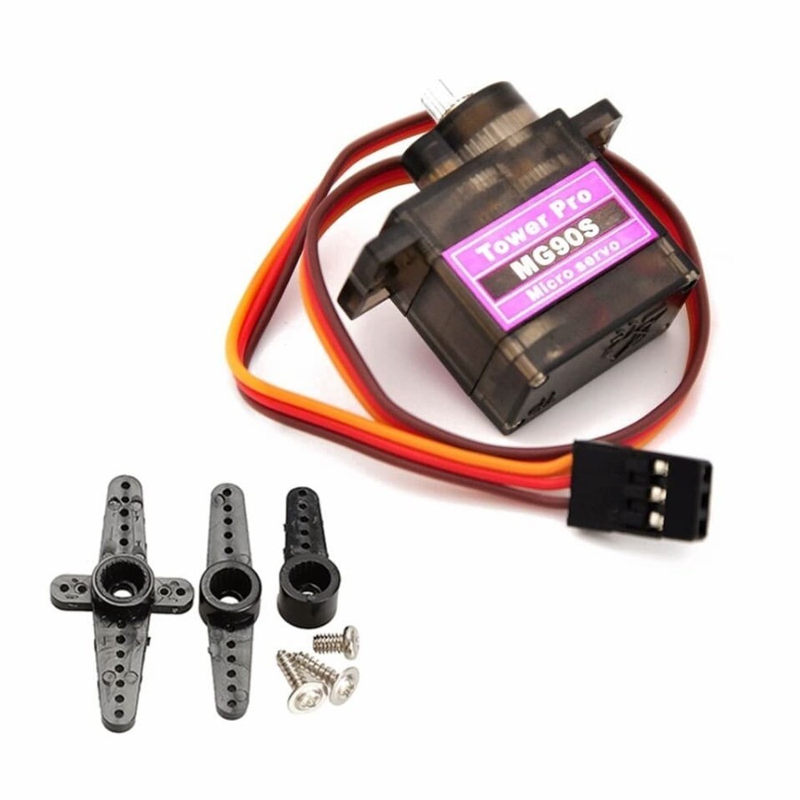 Jual MG90S MG 90 MG90 micro servo Tower pro 90s motor DC Arduino uno ...