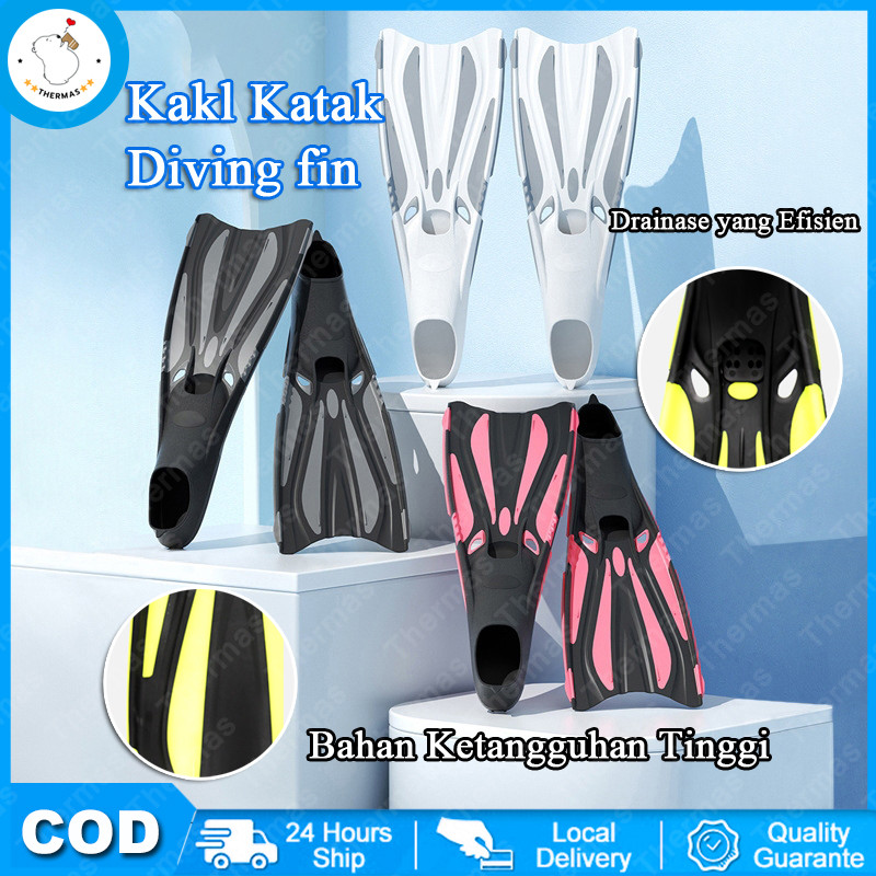 Jual Thermas Sepatu Renang Kaki Katak Baru Sepatu Renang Snorkeling ...