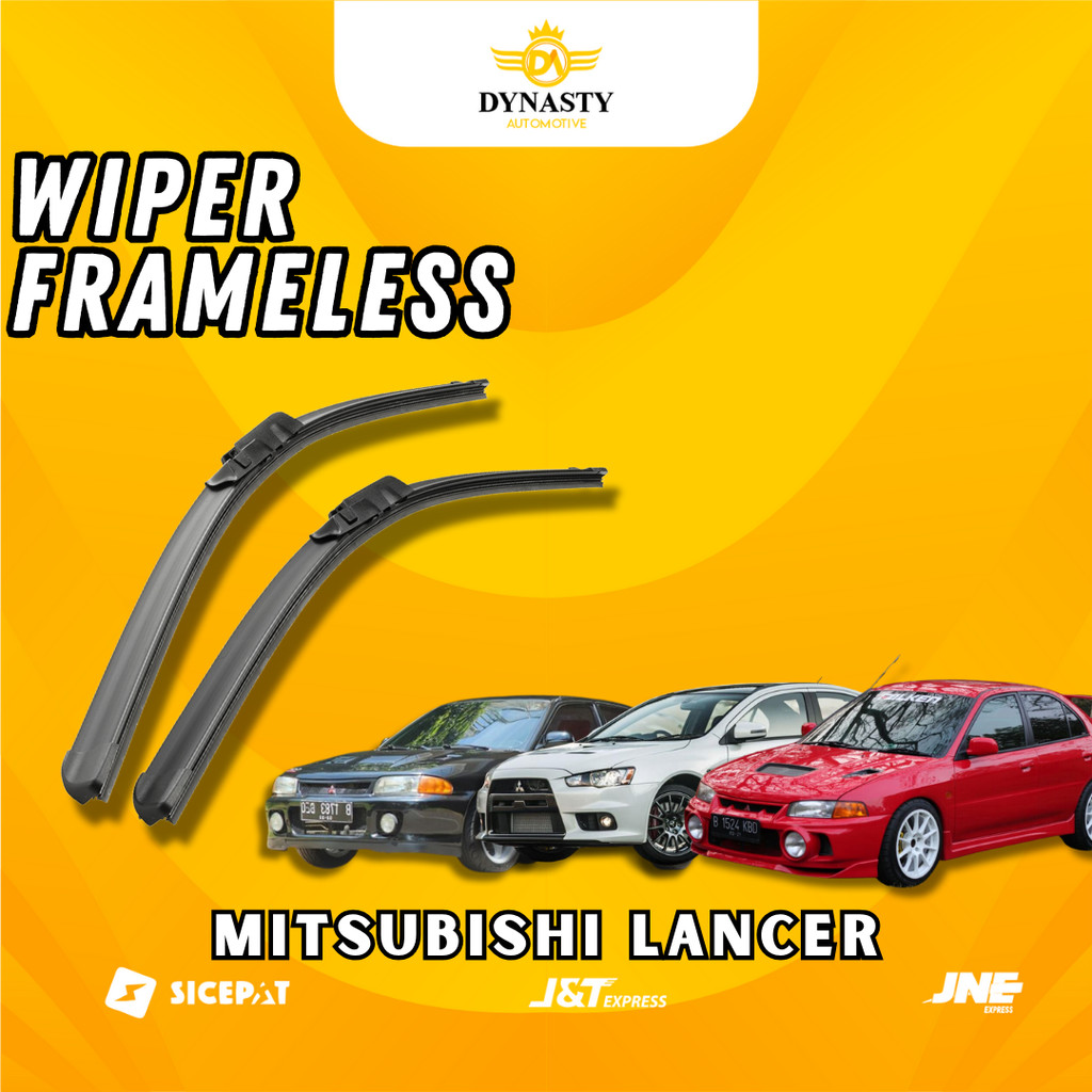 Jual 1 SET (2 PCS) Wiper - Mitsubishi Lancer Evo 3 / 4 / Evolution ...