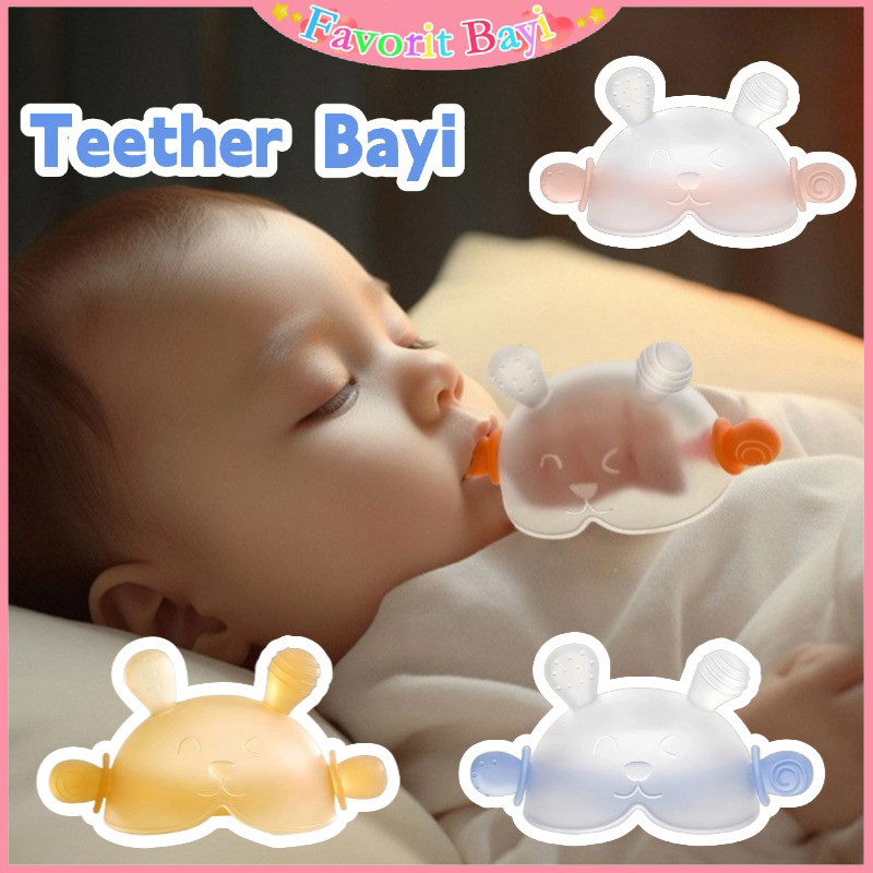 Jual Teether BPA Free /Mainan Gigitan Bayi Lucu Silikon Lembut BPA Free ...