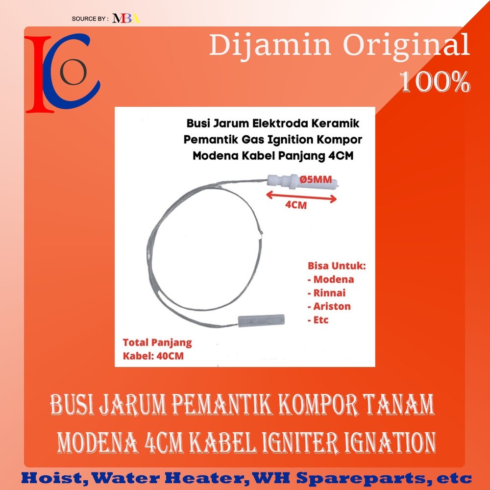 Jual Busi Jarum Pemantik Pematik Elektroda Electrode Keramik Ceramic ...