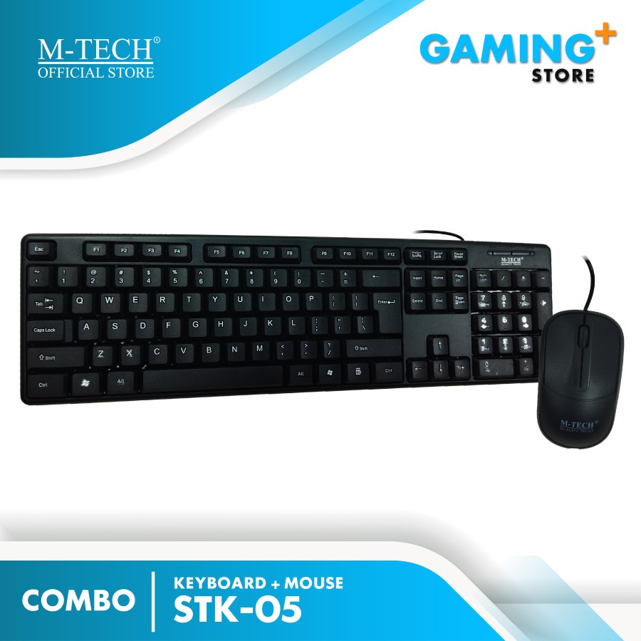 Jual M-Tech STK-05 Keyboard Combo Mouse | Shopee Indonesia