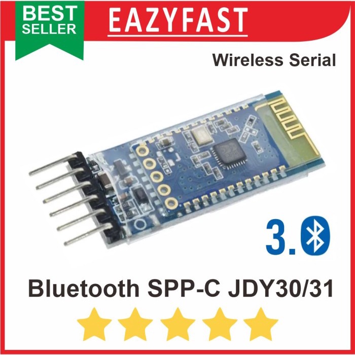 Jual Modul Bluetooth BT SPPC SPP-C JDY30 JDY31 JDY 30 31 Arduino Module ...