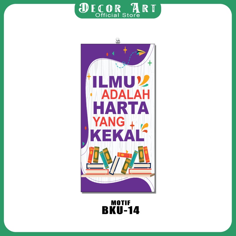 Jual Decor Art 15x30 Cm - Hiasan Dinding Ruang Kelas Tema Belajar Untuk ...