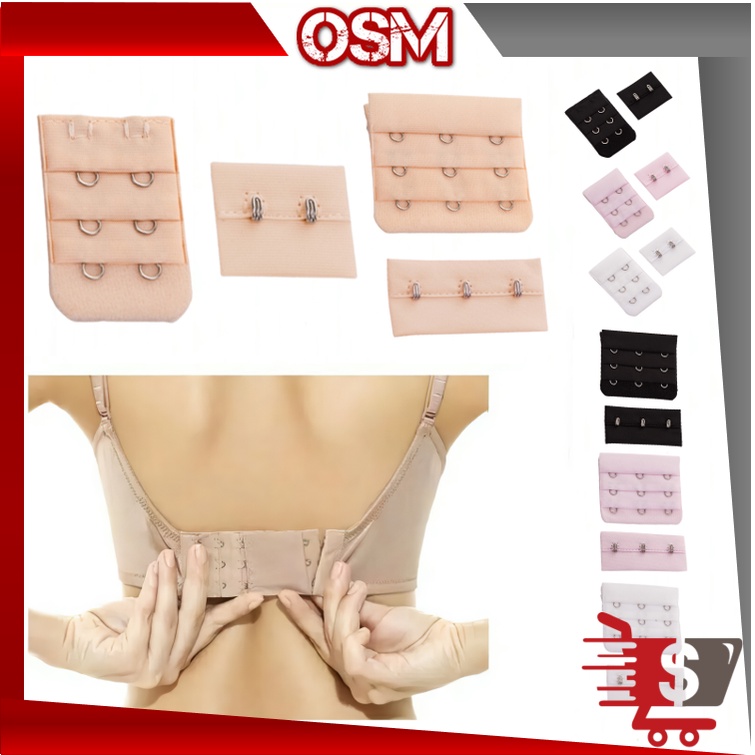 Jual OSM - 5857 Pengait Bra Tambahan / Pengait Bra Tambahan 3 Kait ... Jual OSM - 5857 Pengait Bra Tambahan / Pengait Bra Tambahan 3 Kait ...