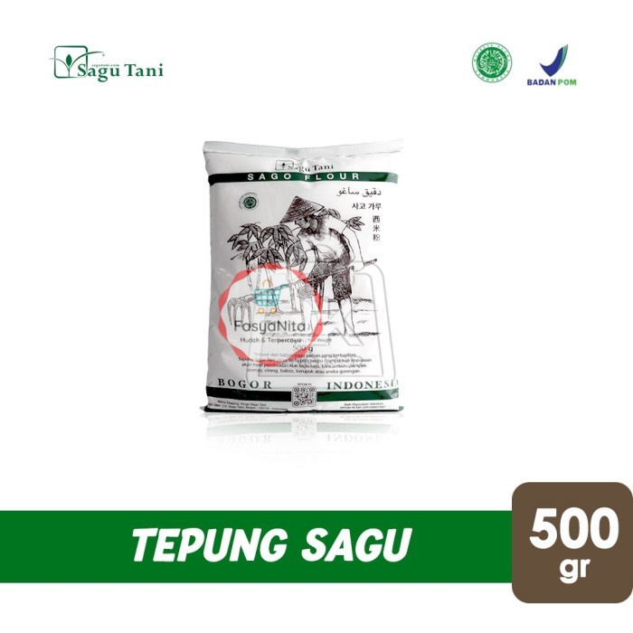 Jual Tepung Sagu BOGOR / Sago Flour / Sagu Tani (Pack Ijo 500gr ...