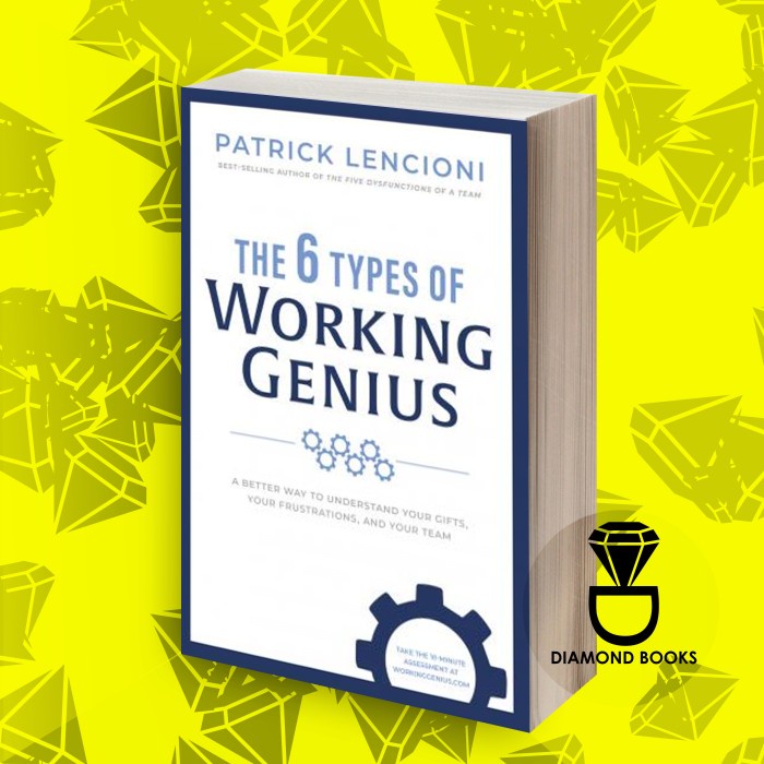 Jual The 6 Types of Working Genius: A Better Way to Understand Your ...
