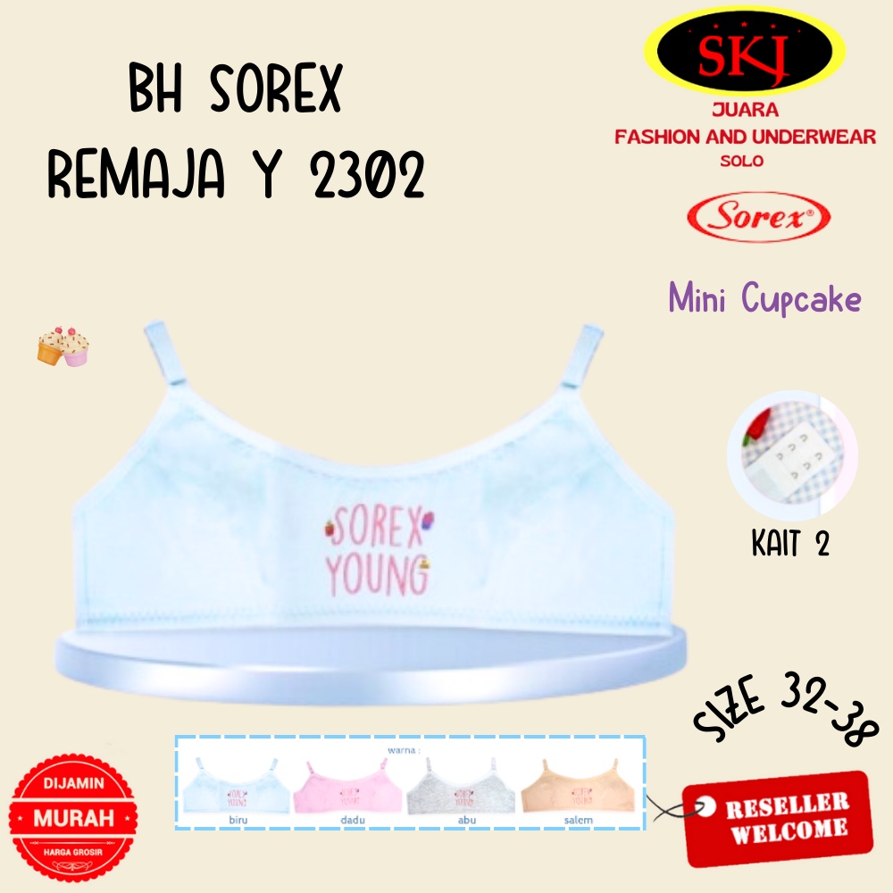 Jual [LUSIN] Miniset SOREX Remaja 2302 Warna / Pakaian Dalam Remaja ...