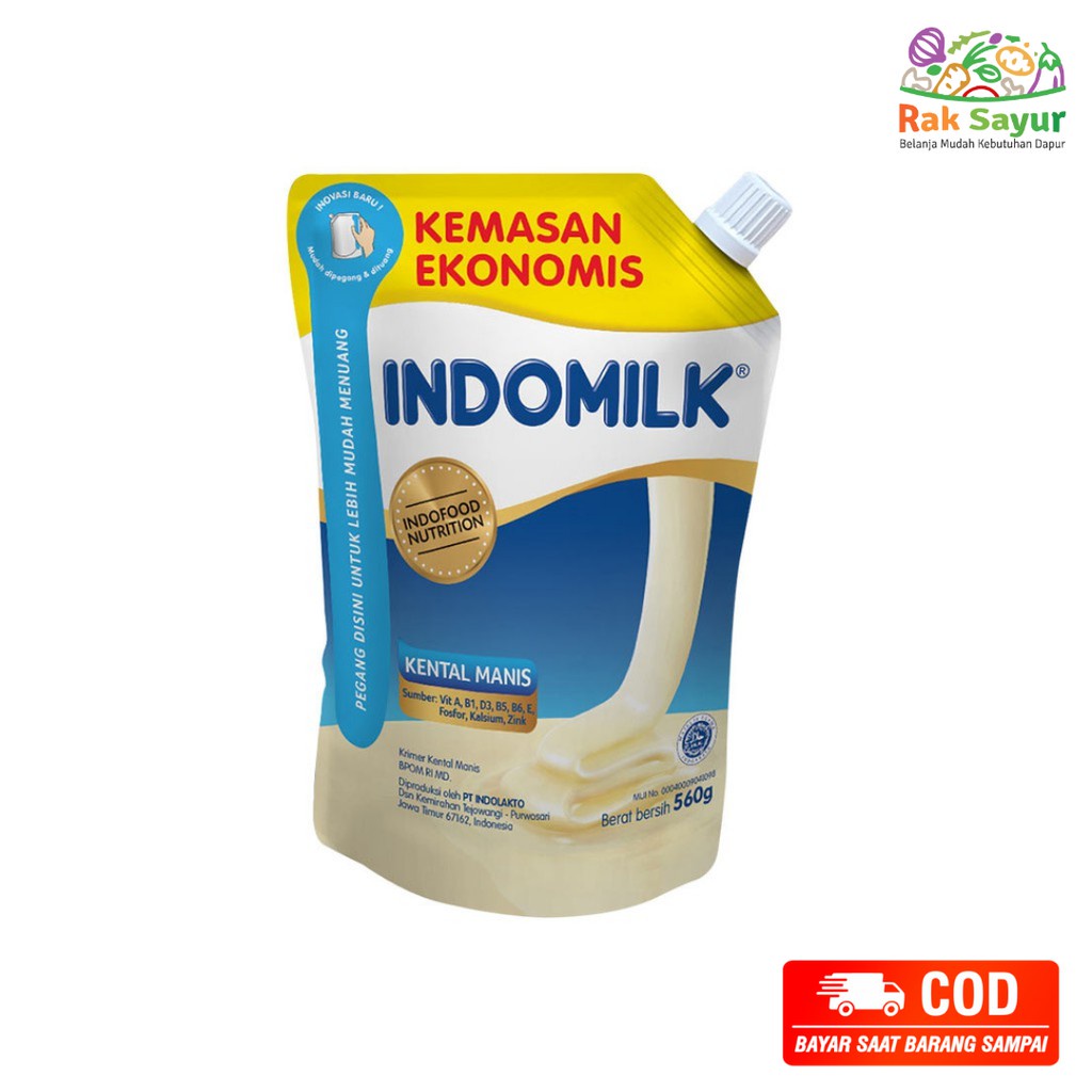 Jual Susu SKM Indomilk Pouch 560gr Susu Kental Manis Ramadhan Padang ...