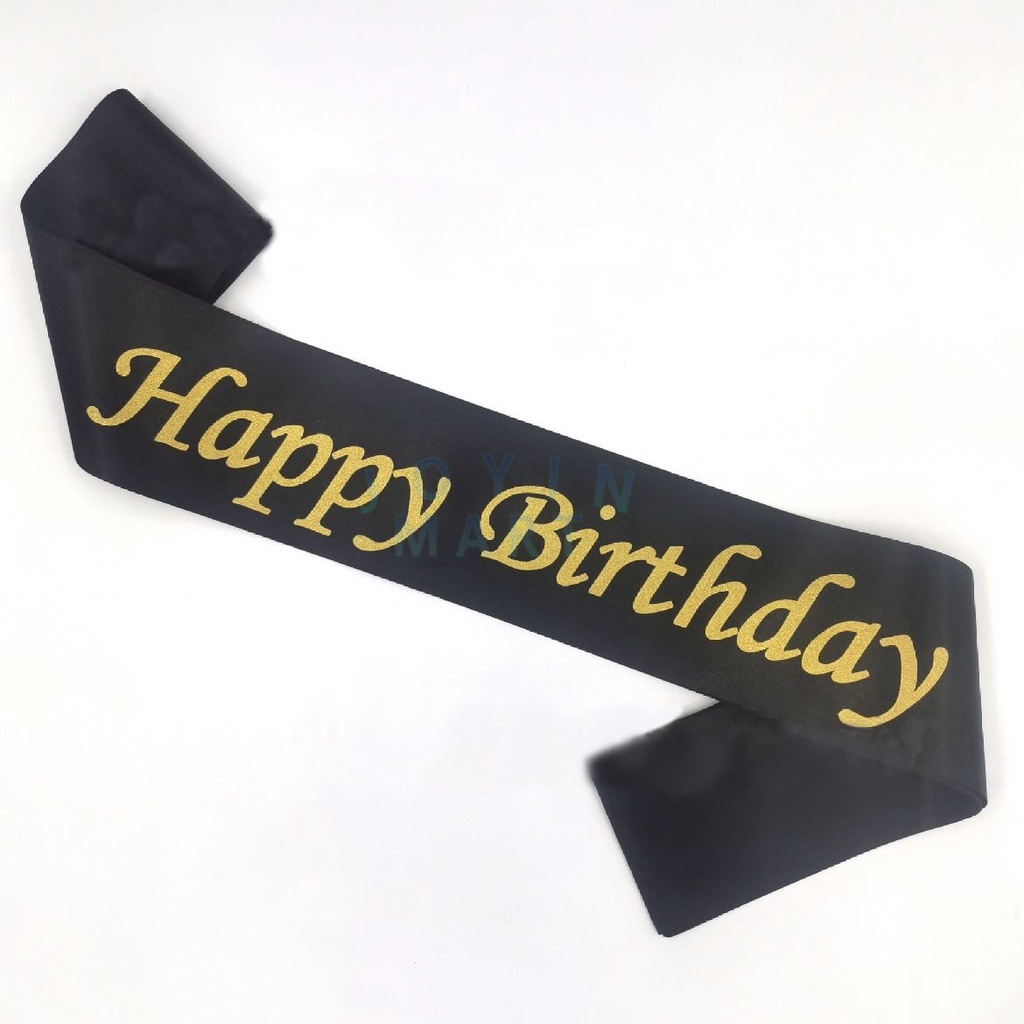 Jual Slendang Kelulusan Happy Birthday / Sashes Graduation Birthday ...