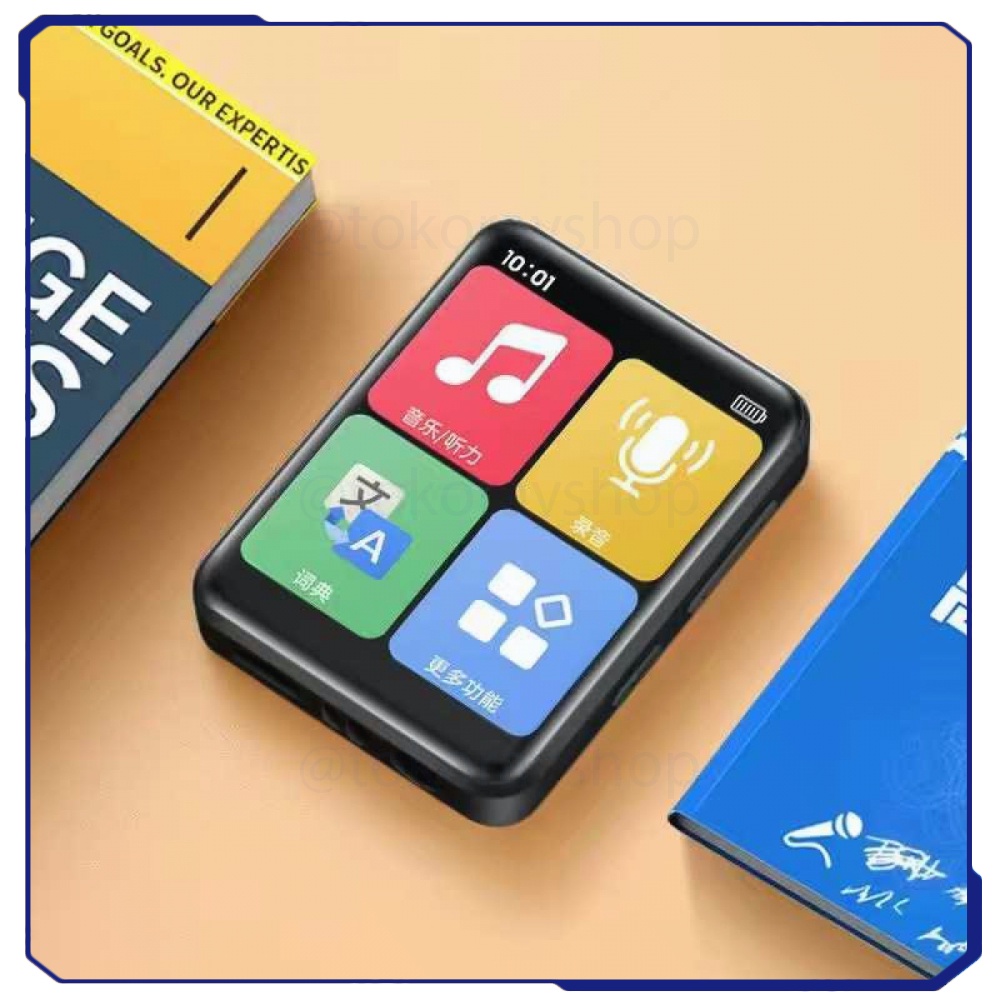 Jual MP3 Digital Audio Player Bluetooth 5.0 HiFi Touchscreen 300mAh ...