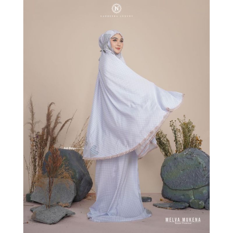 Jual TERBARU MELVA MUKENA NADHEERA LUXURY || COD | Shopee Indonesia