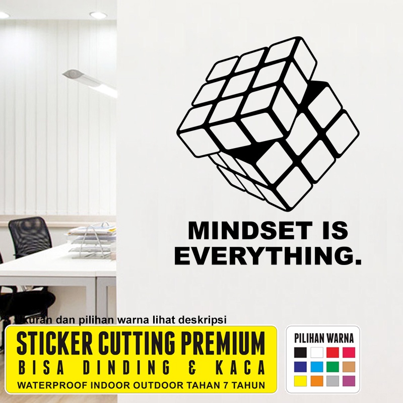 Jual Sticker Stiker Dinding Kaca Motivasi Kerja Kantor Cafe Cutting ...