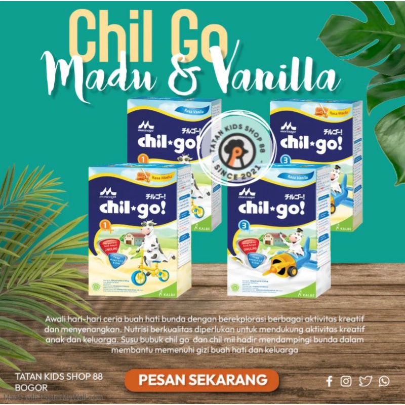 Jual Susu Anak Balita Morinaga Chil go 1 Plus 600gram 2 Box 300gr Rasa ...