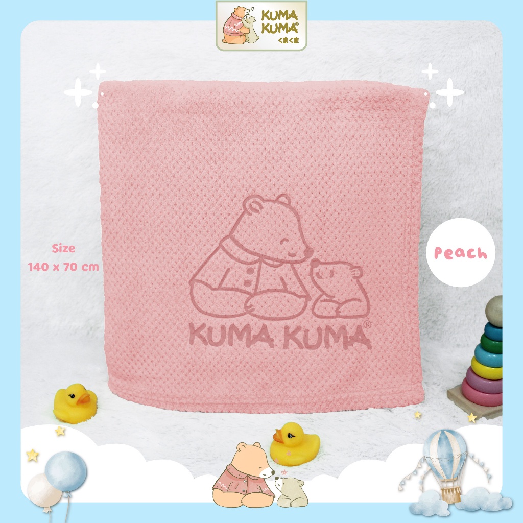 Jual Kuma Kuma Pineapple Luxury Premium Baby Towel - Handuk Mandi bayi ...