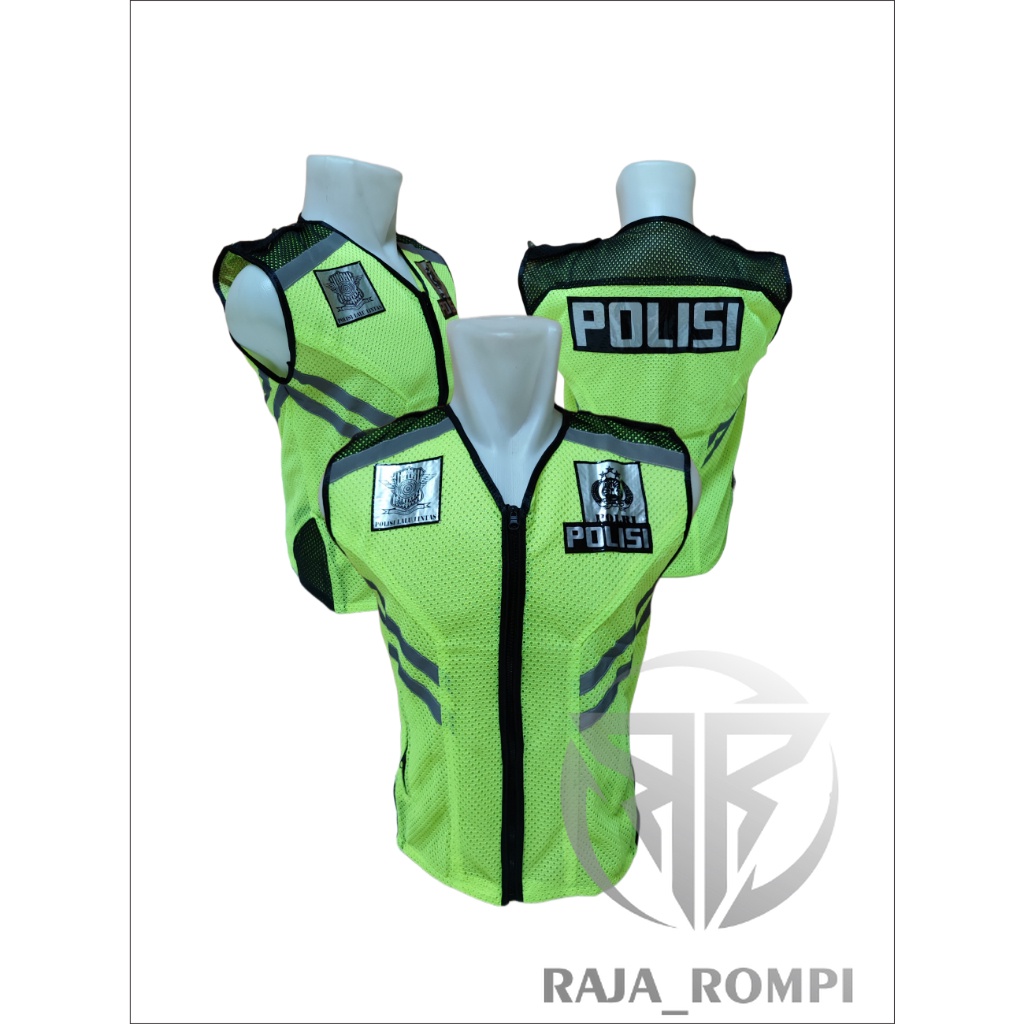 Jual Raja_Rompi Rompi Polisi Terbaru Bahan Jaring Premium | Rompi ...