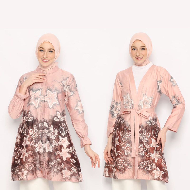Jual ALESHA TUNIK NADINE & BELLA OUTER/ BATIK KERJA/ BATIK WANITA ...