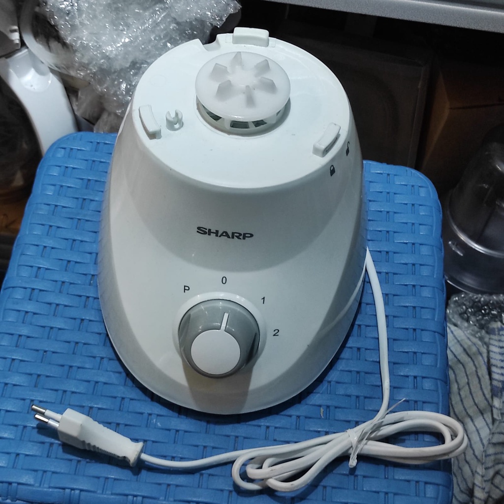 Jual MESIN SAJA SHARP BLENDER EM120WH 350W 1,25L ORIGINAL | Shopee ...